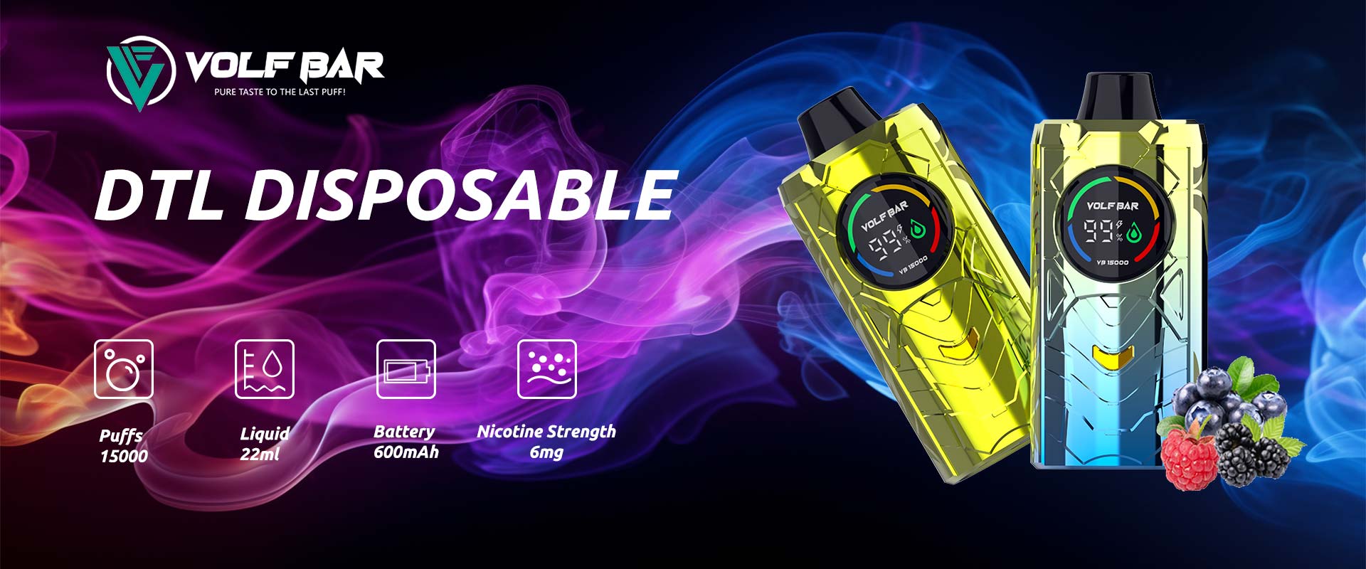 Volf Bar Wholesale E-cigarettes | China disposable vape brand ...